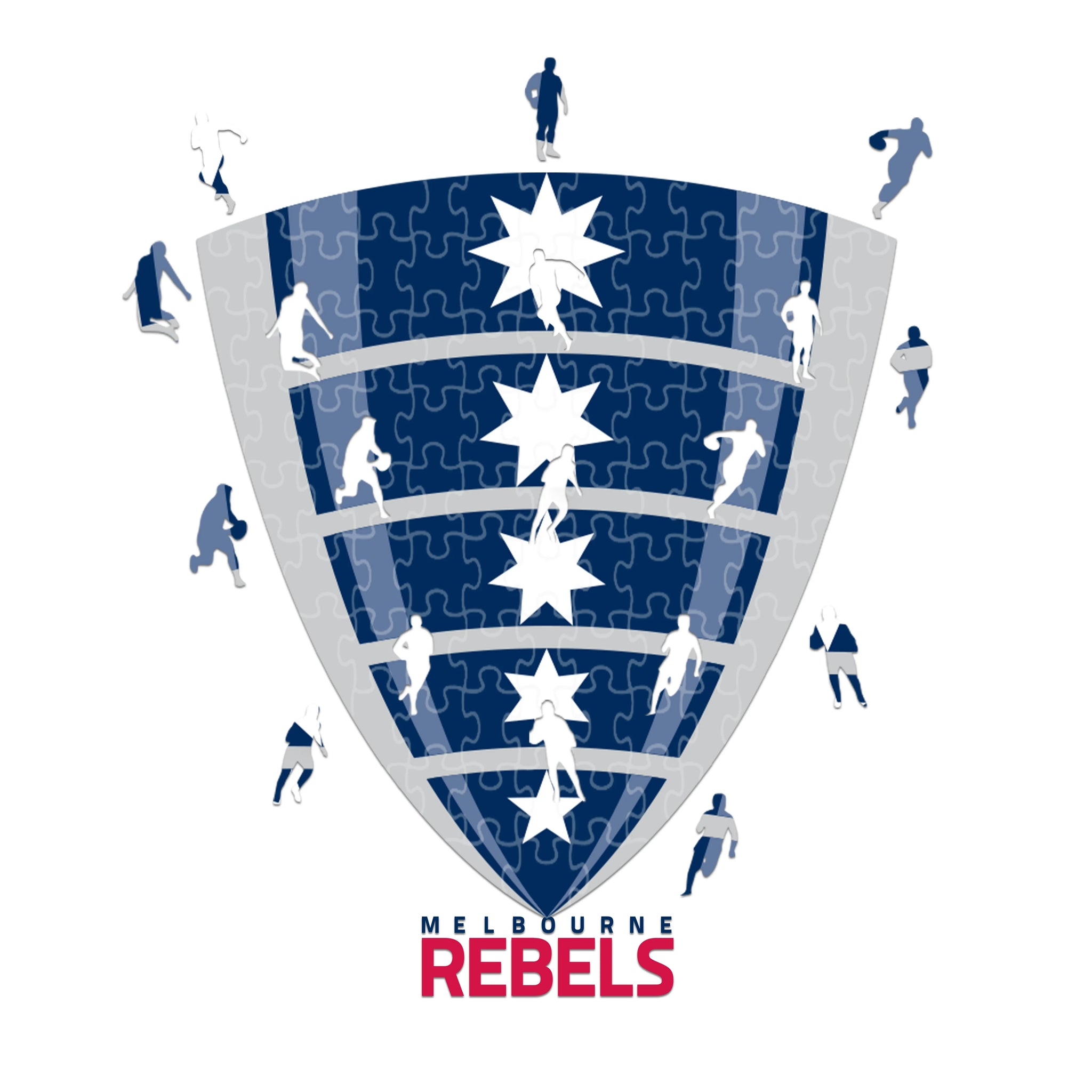 Rebels Logo - Wooden Puzzle